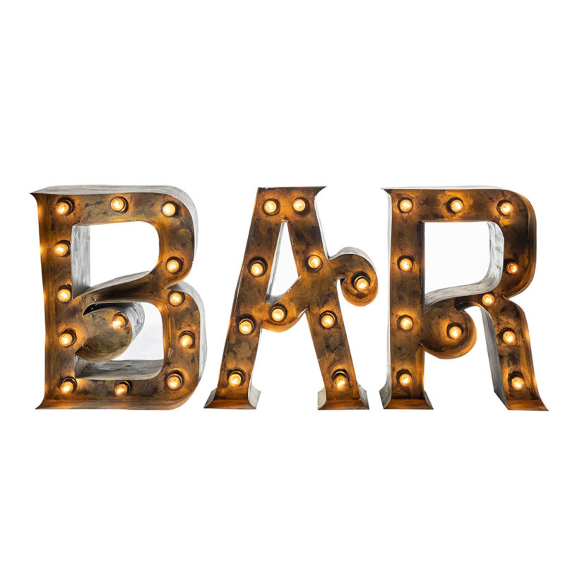 BAR LIGHT UP LETTERS – Bali Sewa Sewa